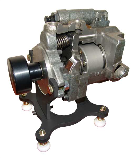 Consulab - Cutaway axial piston var. vol. pressure comp. pump